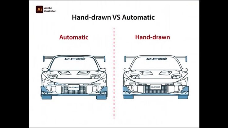 Hand Drawn Vs Automatic Vectorization A Comparison