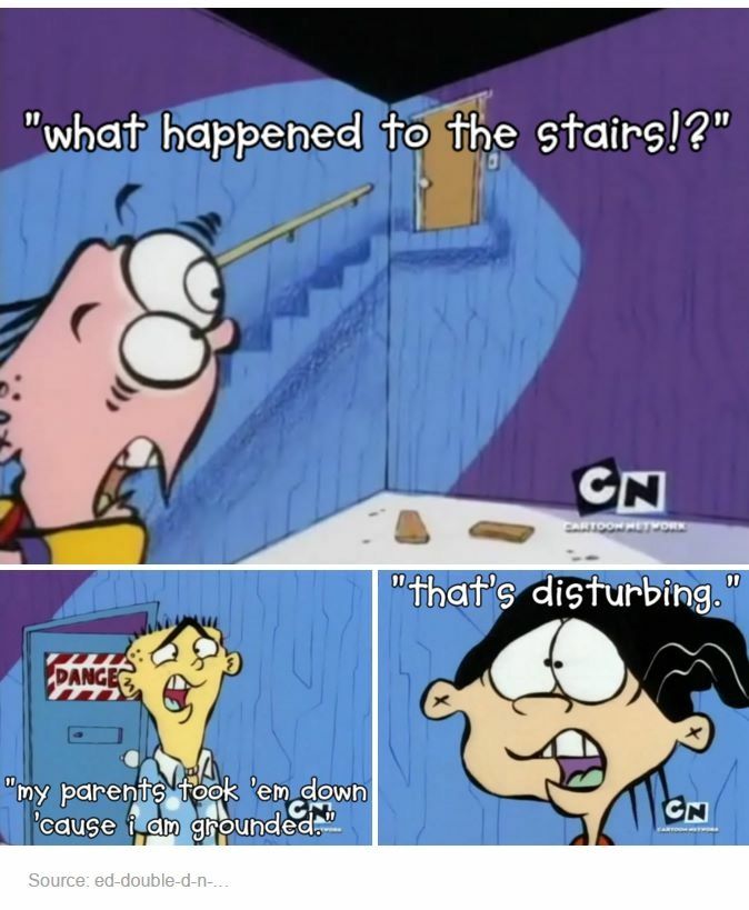 Pin By Tiffany Carlton On Funny Edd Cartoon Logic Ed Edd N Eddy