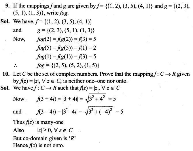Ncert Exemplar Class 12 Maths Chapter 1 Relations And Functions Learn Cbse
