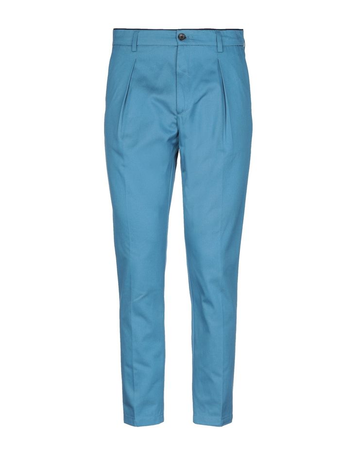 Department 5 Casual Pants In Azure Modesens Casual Casual Pants Pants
