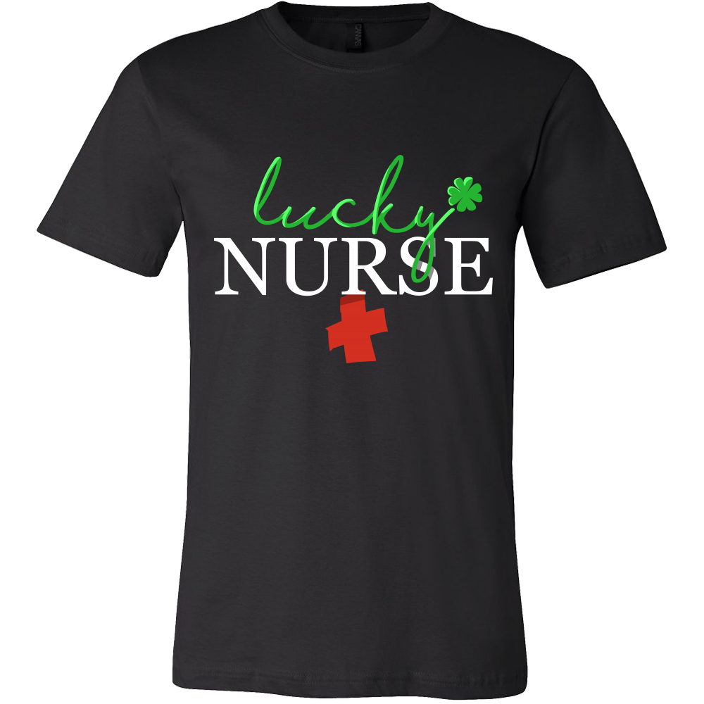 Lucky Nurse Quote Nurse Tshirt Nursing Tshirts Nurse Quotes Nursing
