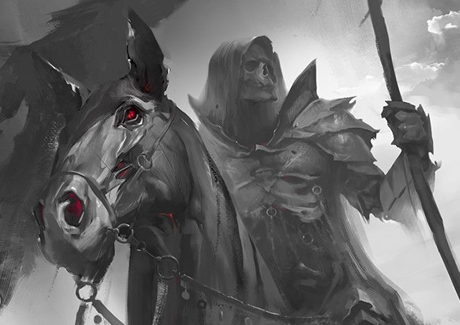 Dark Rider Nikolay Karelin On Artstation At Artworkkwgwd Fantasy