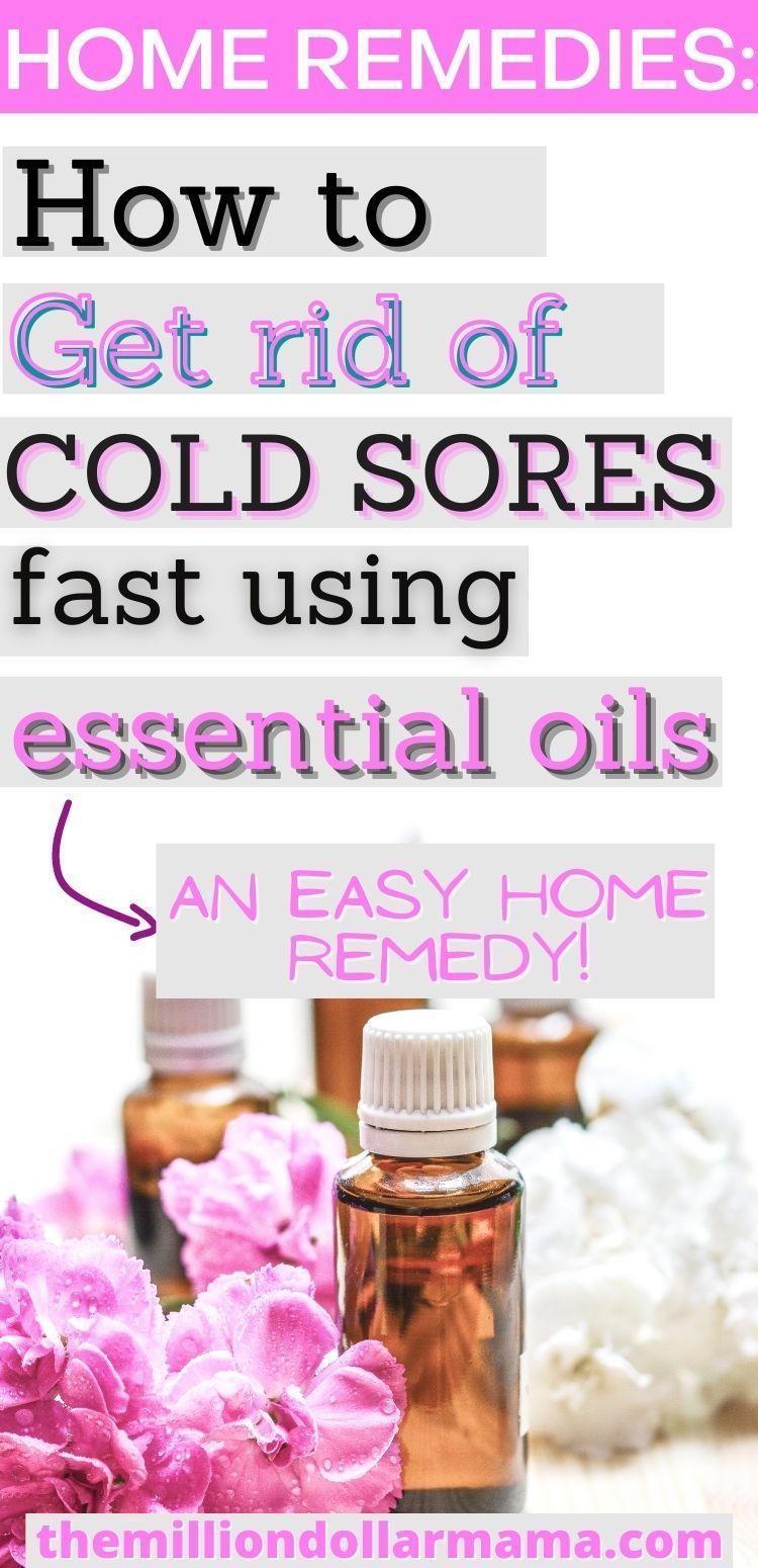 Essential Oils For Cold Sores Natural Cold Sore Remedy Cold Sore