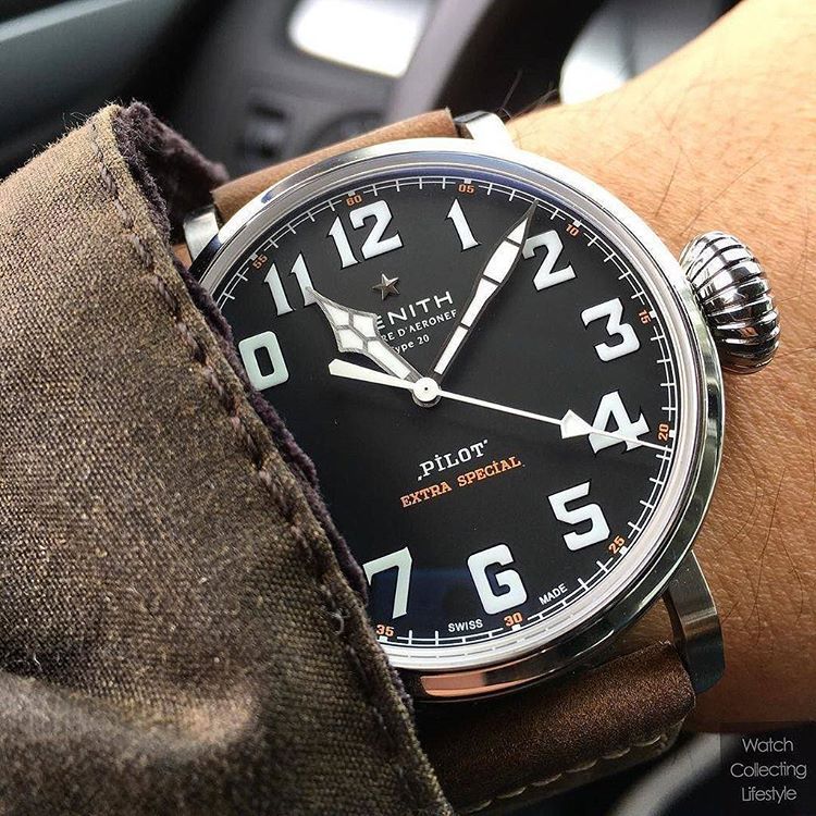 Zenith Pilot Type 20 Extra Special 45mm Cool Watches, Watches For Men ... Zenith Pilot Type 20 Extra Special 45mm Cool Watches, Watches For Men ...