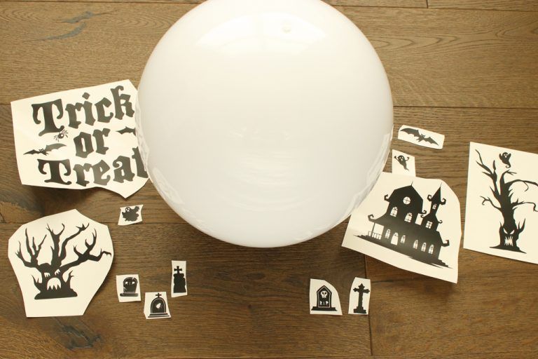 Diy Halloween Globe Luminary Halloween Diy Wholesale Halloween