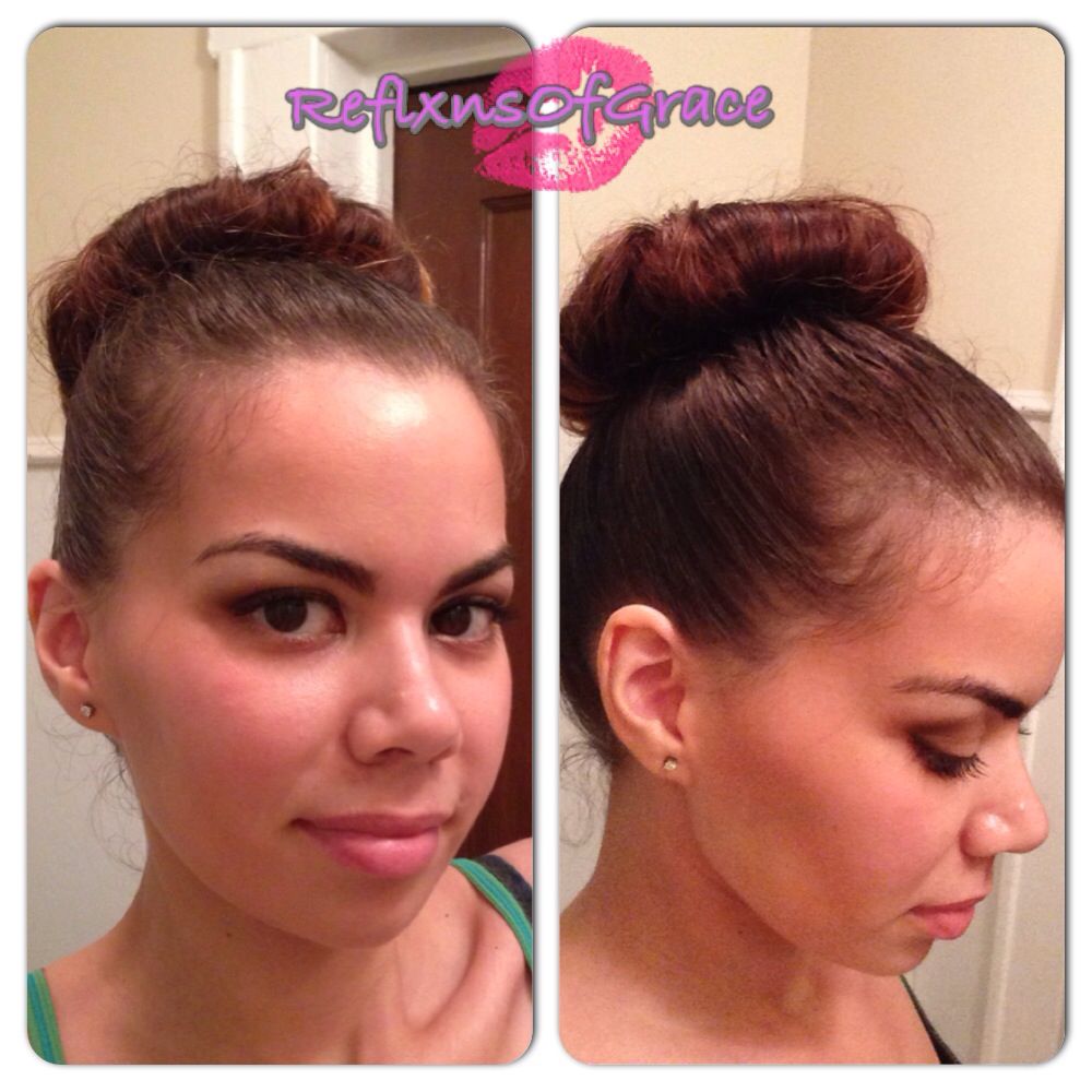 High Bun No Sock Natural Hair Braided Bun Hairstyles Bun Hairstyles Braided Hairstyles