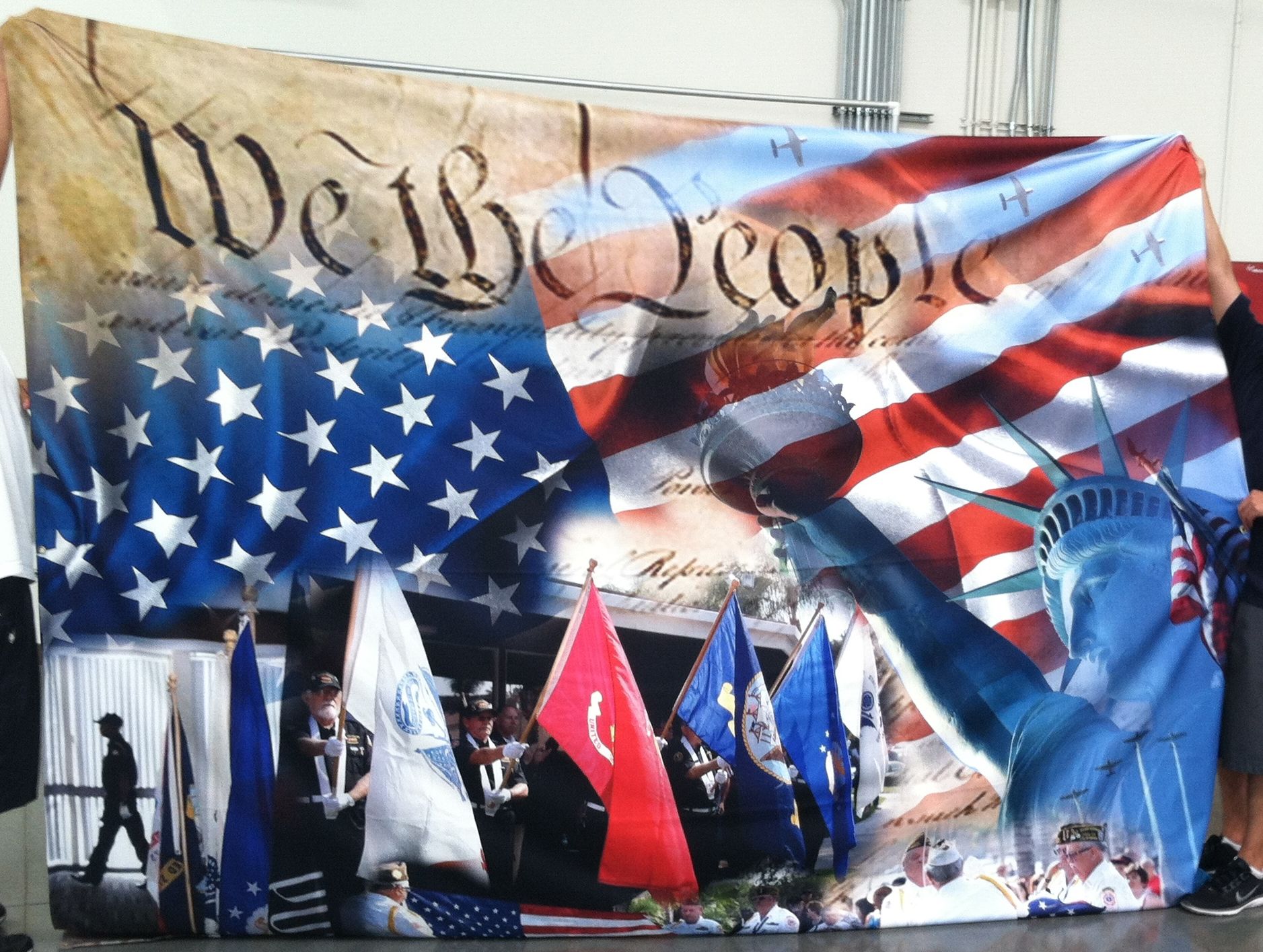 Patriotic Backdrop Banner Event Backdrop Banner Backdrop Custom