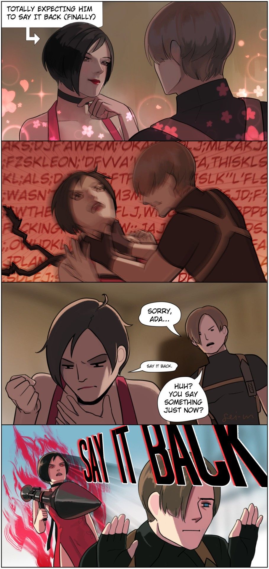 Artist Sei Un Tumblr Resident Evil Girl Resident Evil Anime Resident Evil Funny