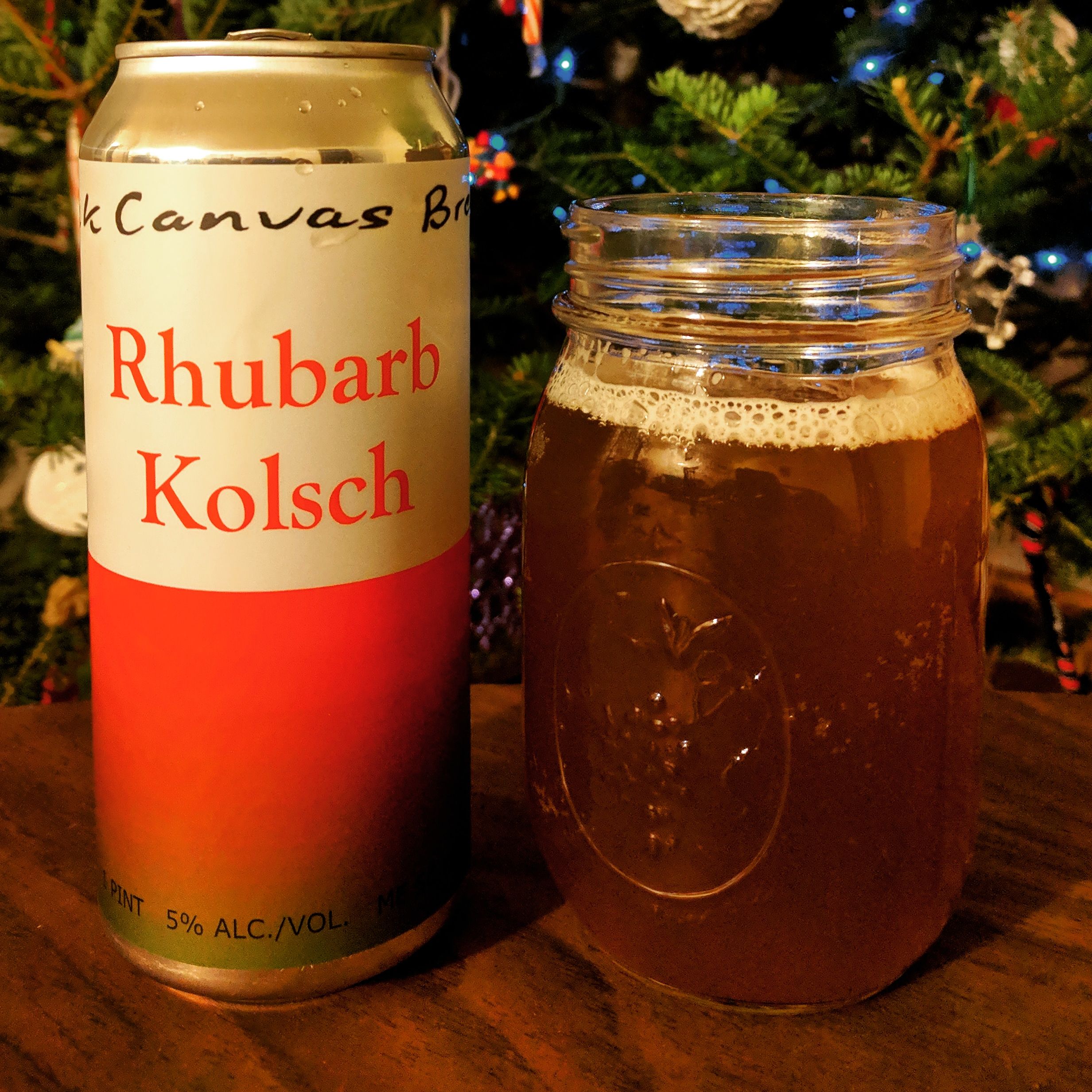Blank Canvas Brewing ~ Rhubarb Kolsch I love a good Kolsch, throw in ... Blank Canvas Brewing ~ Rhubarb Kolsch I love a good Kolsch, throw in ...