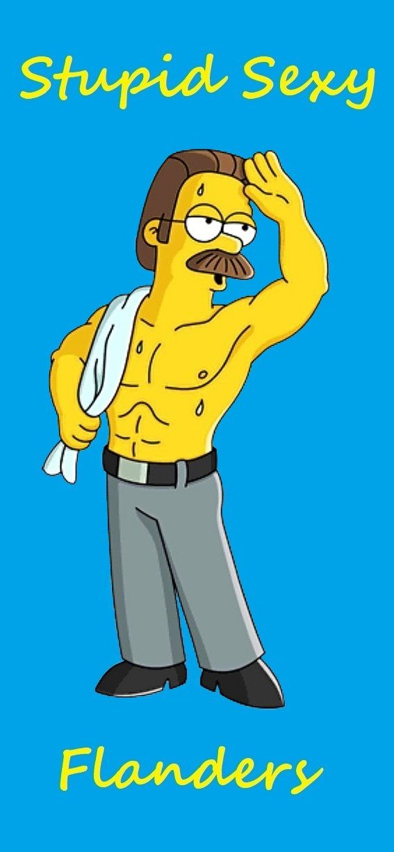 Ned Flanders The Simpsons Animation Cartoon Tv Show Comedy Fun Humour Television