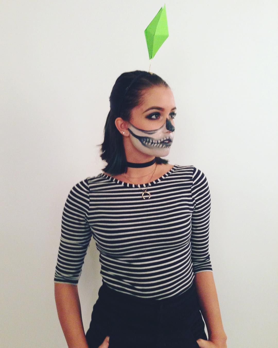 Diy Sim Costume Sims Costume Sims Halloween Costume Easy Halloween Costumes