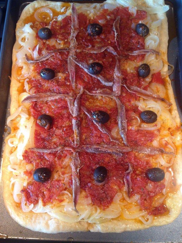 Pissaladière à La Tomate Pichade Mentonnaise