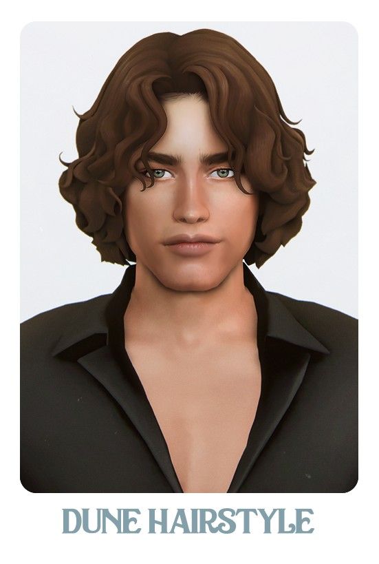 It S Time You Tried Some Long Male Hair Cc In The Sims 4 Artofit