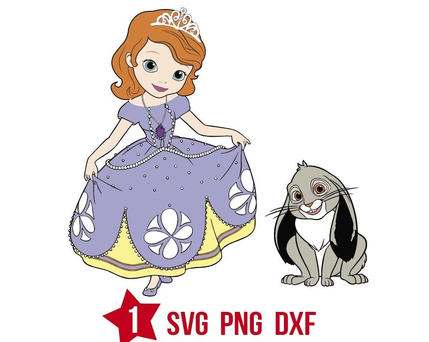 Sofia The First Svg Princess Sofia Princess Sofia Birthday Boxmediart Svg Cut Files And Designs