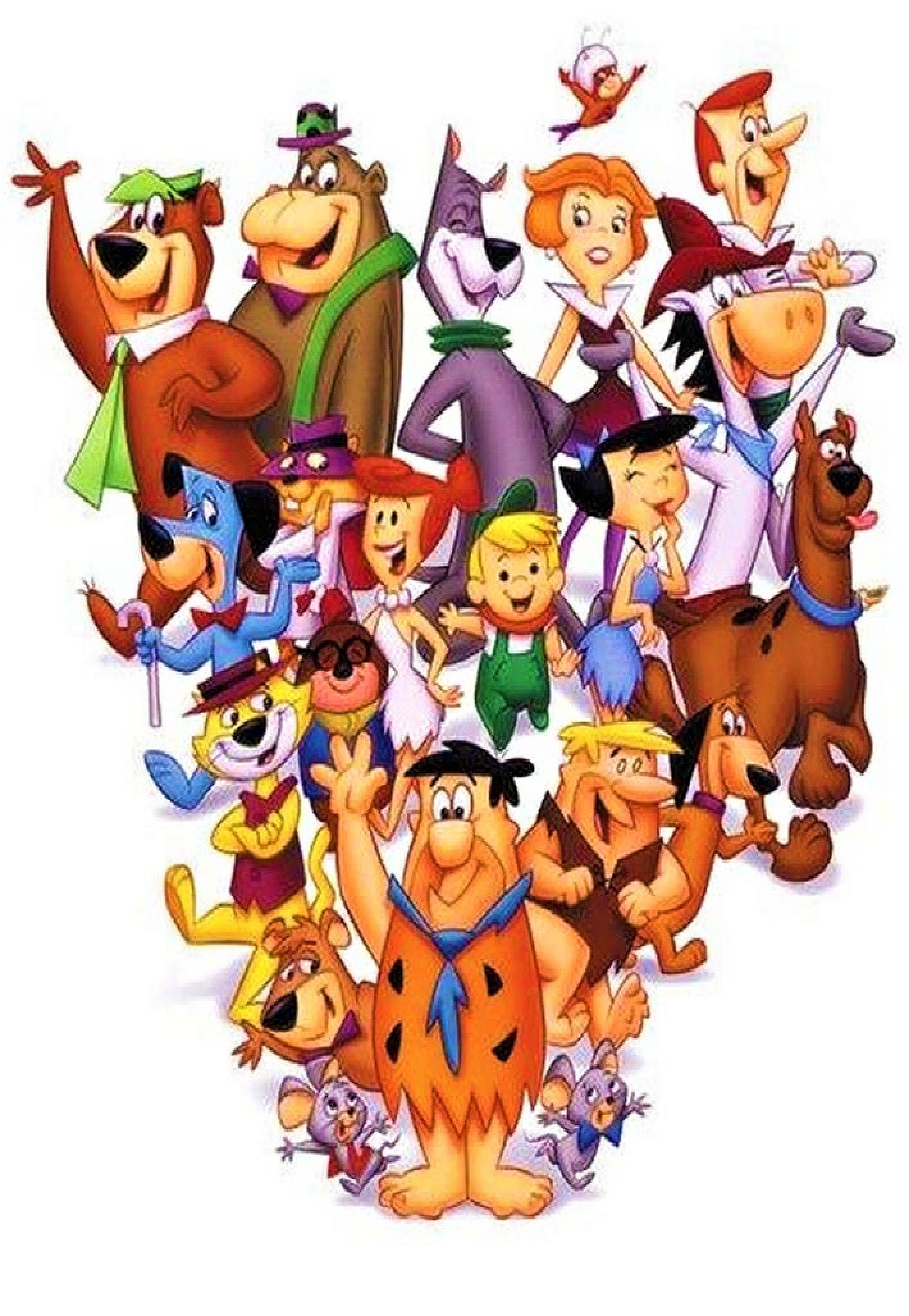 Hanna Barbera Saturday Morning Line Up Refrigerator Photo Etsy In 2022 Cool Cartoons
