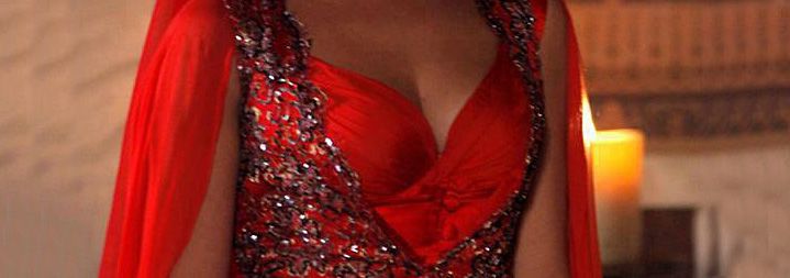 Silky Red Henna Night Halter Formal Dress Formal Dresses Silky Red