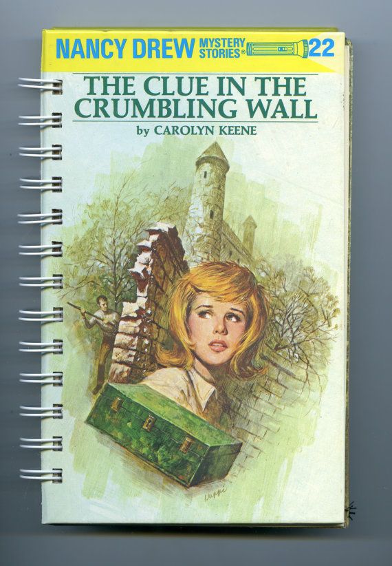 Nancy Drew Junk Journal With Recycled Upcycled Book Covers Etsy Recycled Journal Nancy Drew