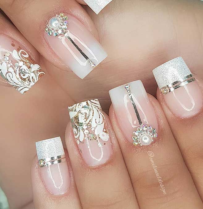 Best Summer Nails 2021 To Rock Your Look Summer Swirlz Nude Nails Artofit
