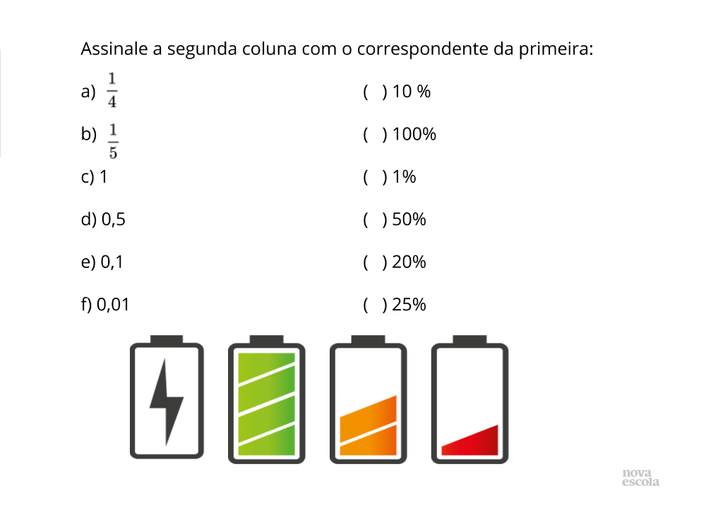 Plano de Aula - 6º ano - Matemática - Conceituando porcentagem | Planos ... Plano de Aula - 6º ano - Matemática - Conceituando porcentagem | Planos ...