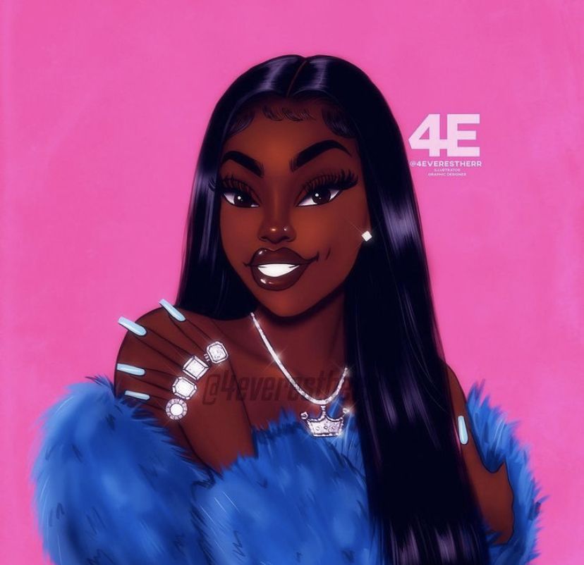Pin By 𝓚🌟 On Afro Art In 2021 Black Girl Art Black Girl Magic Art