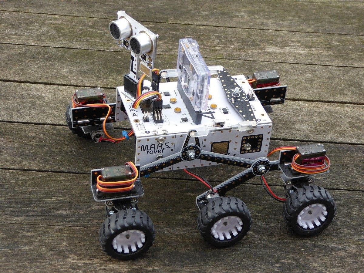 Build A ‘real Mars Rover Robotics Projects Mars Rover Mobile Robot