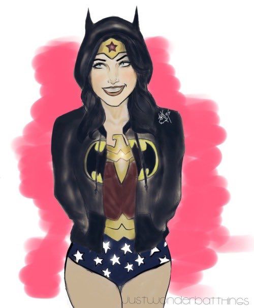 Wonder Woman Fan Art Batman Wonder Woman Dc Comics Comics Girls