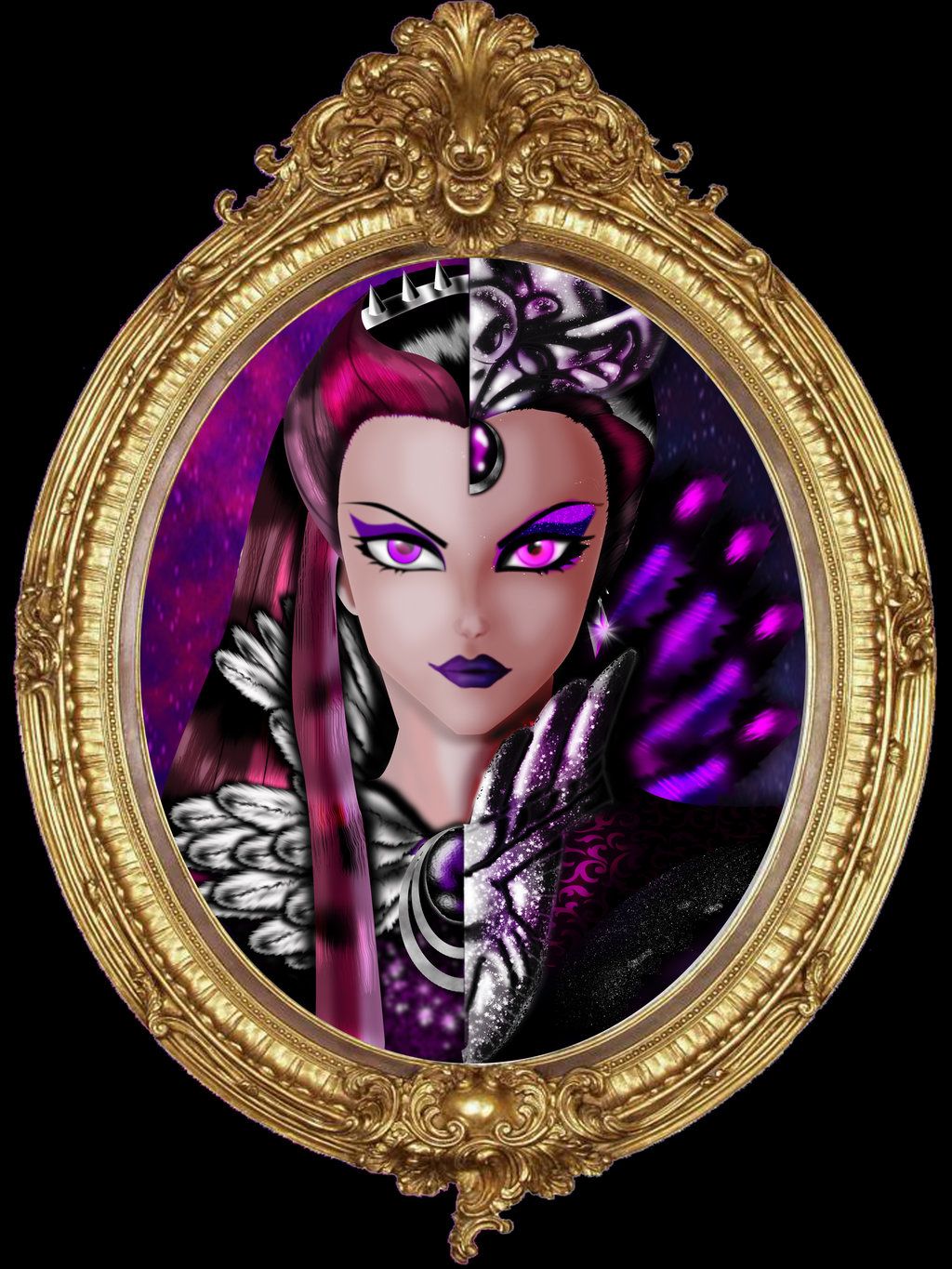 Rebelmaster100 Raven Queen Cool Sketches Evil Queens