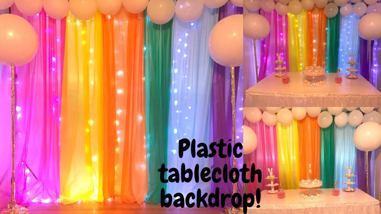 Pvc Backdrop Rainbow Backdrop Diy Photo Backdrop Easy Backdrops