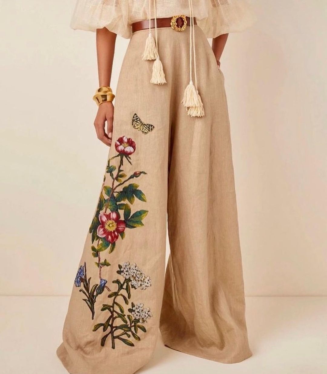 Enrica Cassani On Instagram Super Chic Questi Scenografici Panta Palazzo Di Oscardelarenta