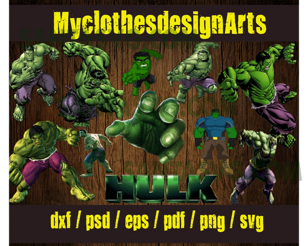 Incredible Hulk Svg Mega Bundle Hulk Svg Marvel Svg Superheroes Svg