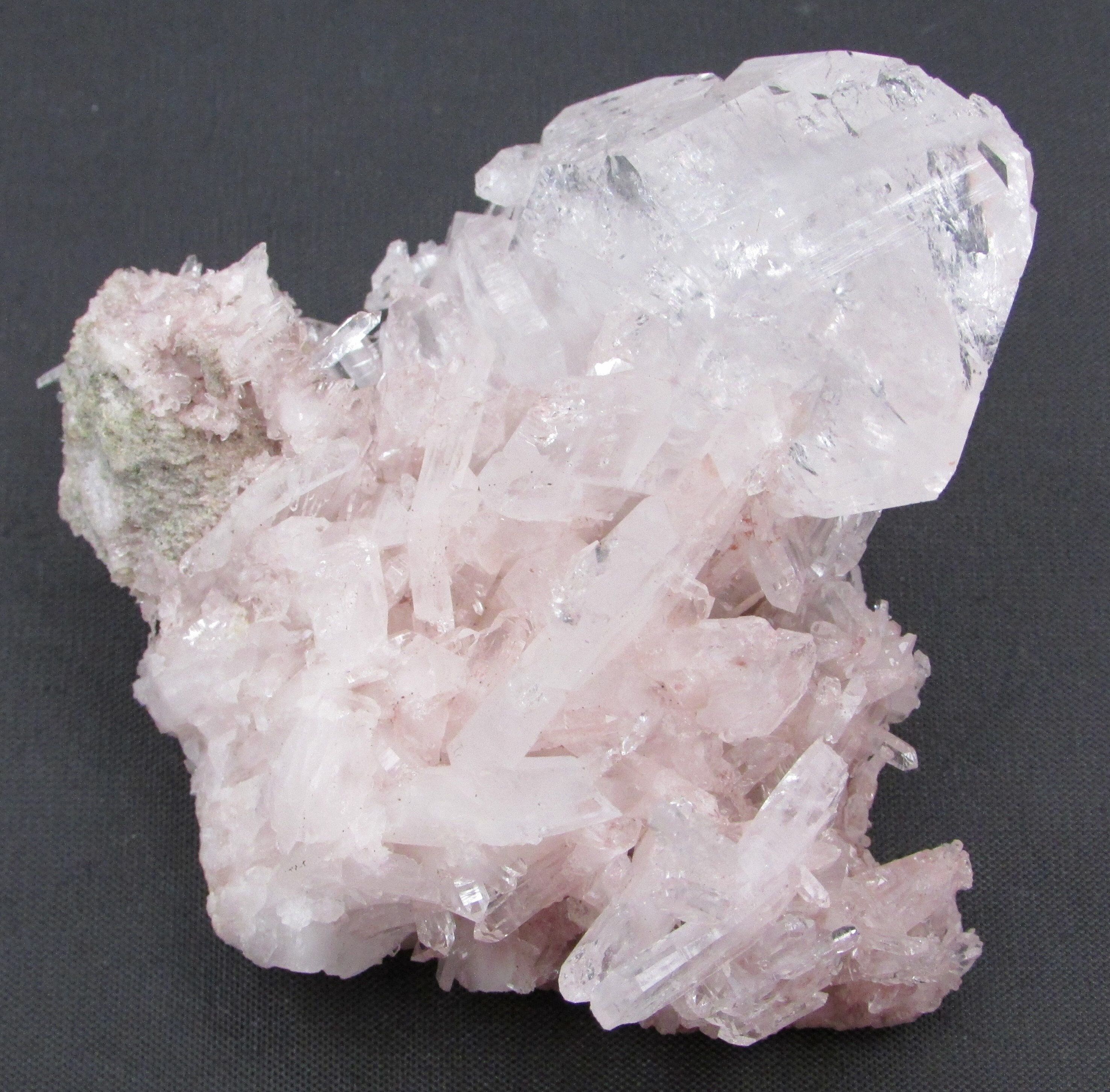 Pink Lithium Quartz Crystal Cluster, Columbia RARE, Natural Lithium ... Pink Lithium Quartz Crystal Cluster, Columbia RARE, Natural Lithium ...
