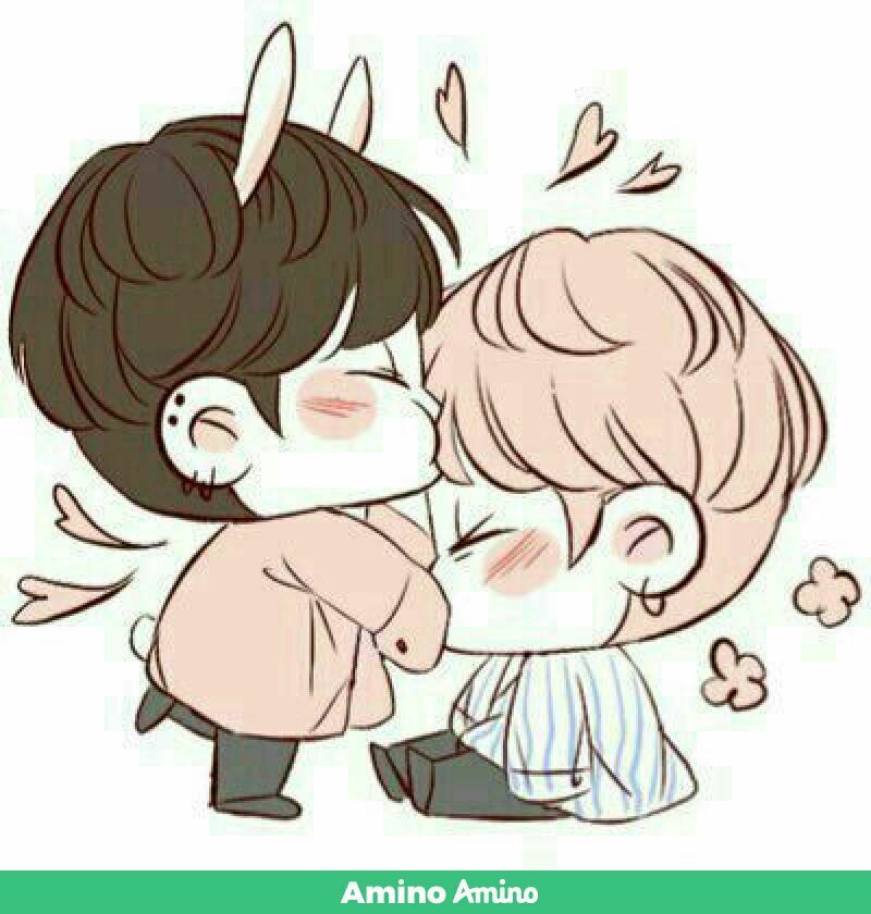 Fanarts E Imágenes🌷 Kookmin Jikook🌷 En 2019 Art Dessin Chibi Chibi