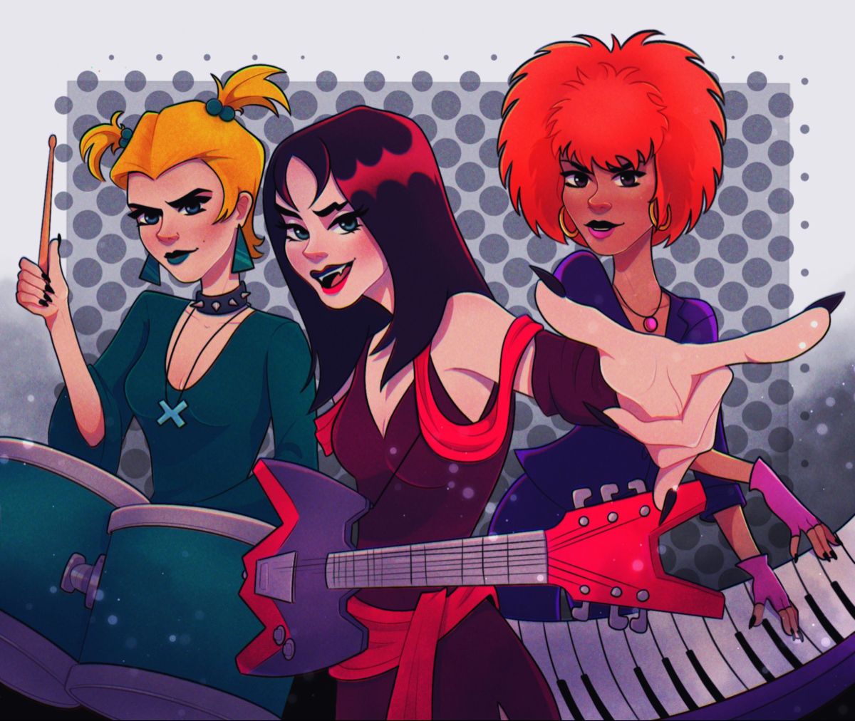 Ig Jnnfrart Hex Girls Scooby Doo Cartoons Digital Art Fan Art Anime Cartoon Cartoon