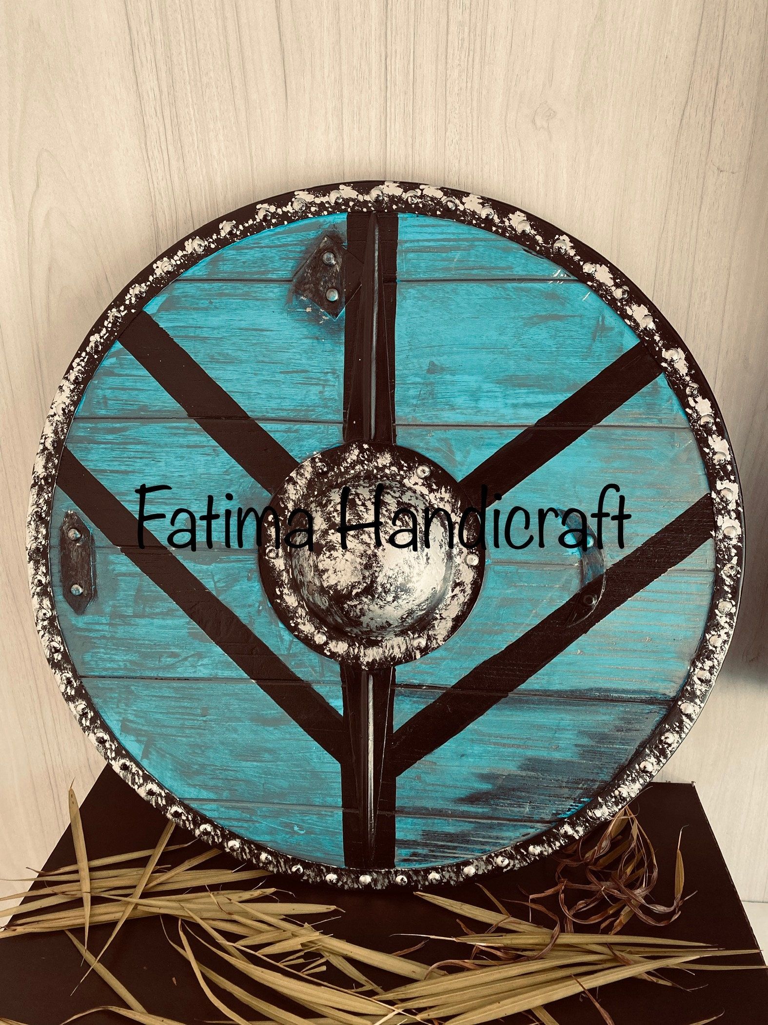 Medieval Viking Shield Battle Ready Viking Warrior Shield Wooden Viking