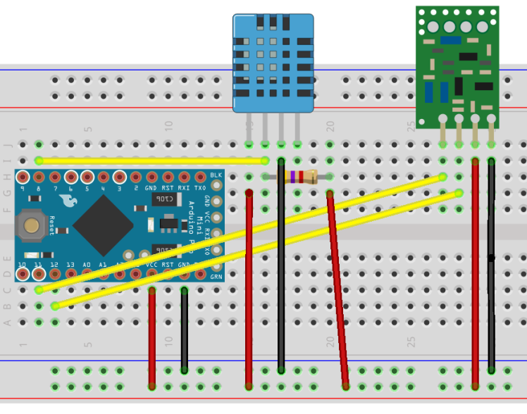 Build A Low Power Temperature Humidity Sensor With Domoticz And Arduino Humidity Sensor