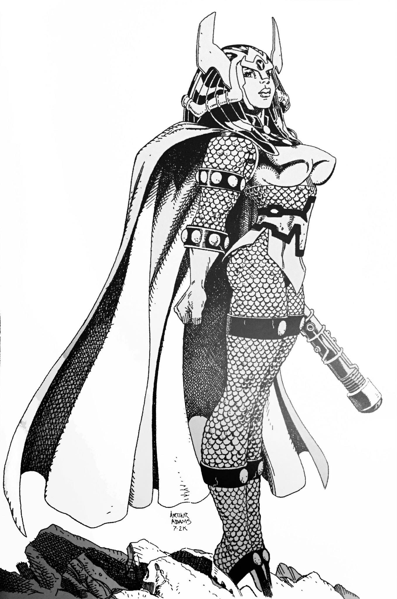 Big Barda By Arthur Adams Comics Girls Comic Book Artwork Comic Book Artists