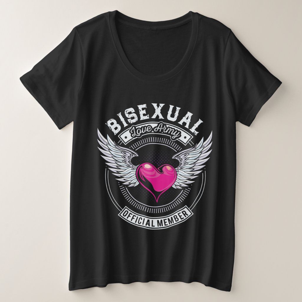 Bisexual Love Army T Shirt Zazzle