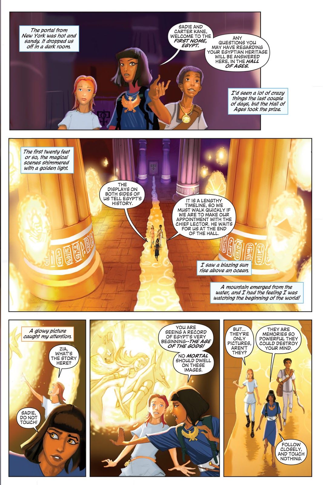 The Kane Chronicles Tpb 1 Read The Kane Chronicles Tpb 1 Comic Online