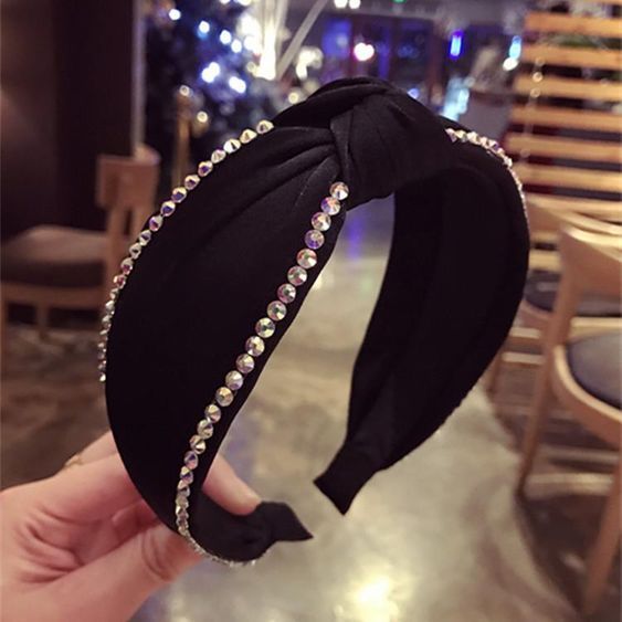 Korean Version Of The Fabric Knot Knotted Knotted Rhinestone Super