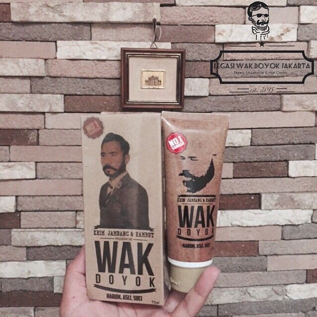 Krim Jambang Dan Krim Rambut Wak Doyok Mikaylatarowelch