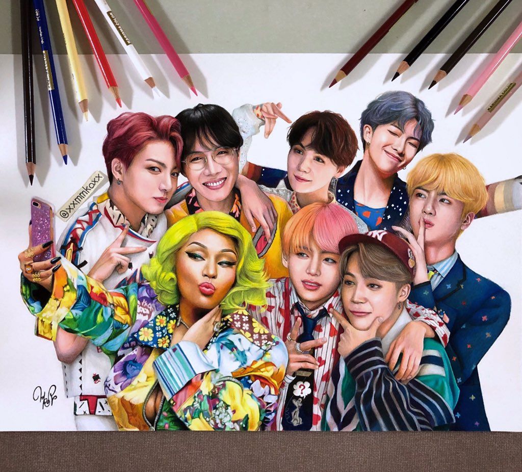 Beautiful Bts Fan Art