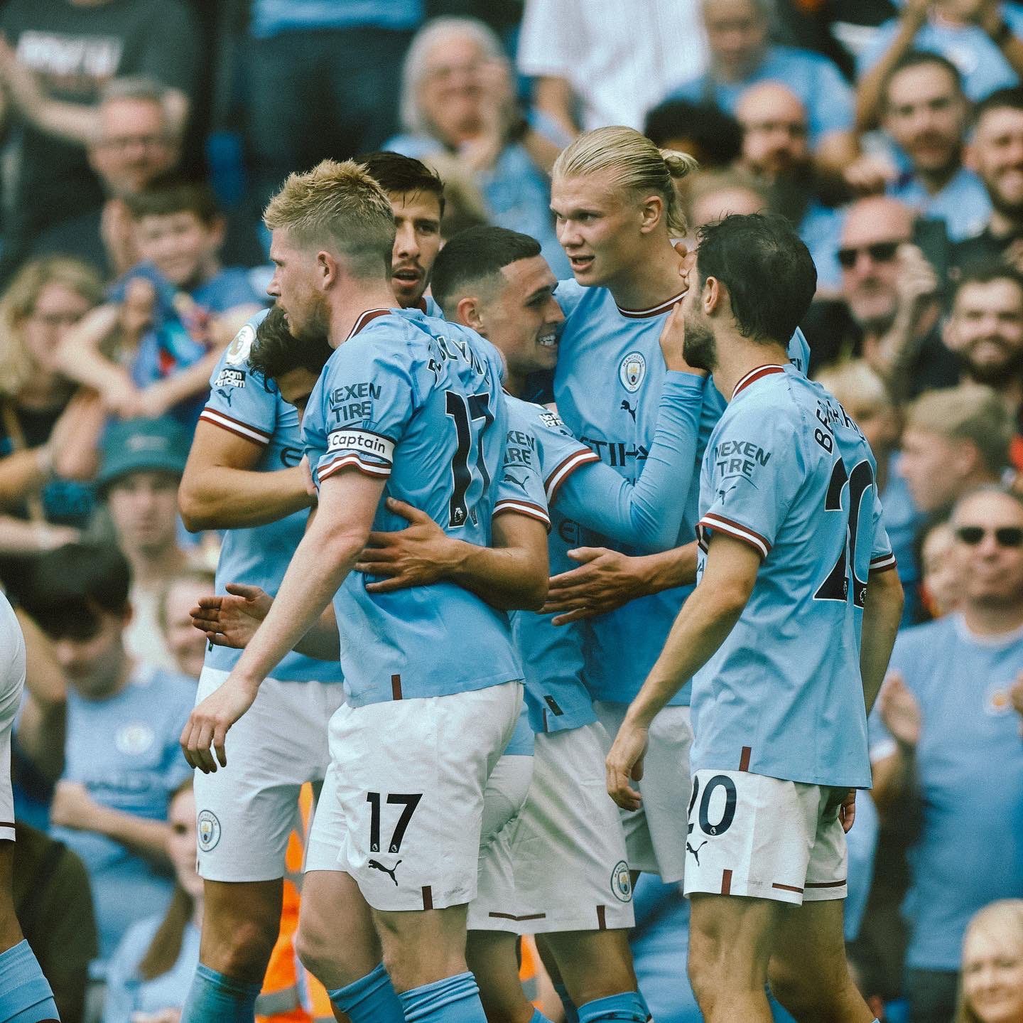 Kevin De Bruyne, Erling Haaland and Phil Foden| Bernardo Silva ... Kevin De Bruyne, Erling Haaland and Phil Foden| Bernardo Silva ...