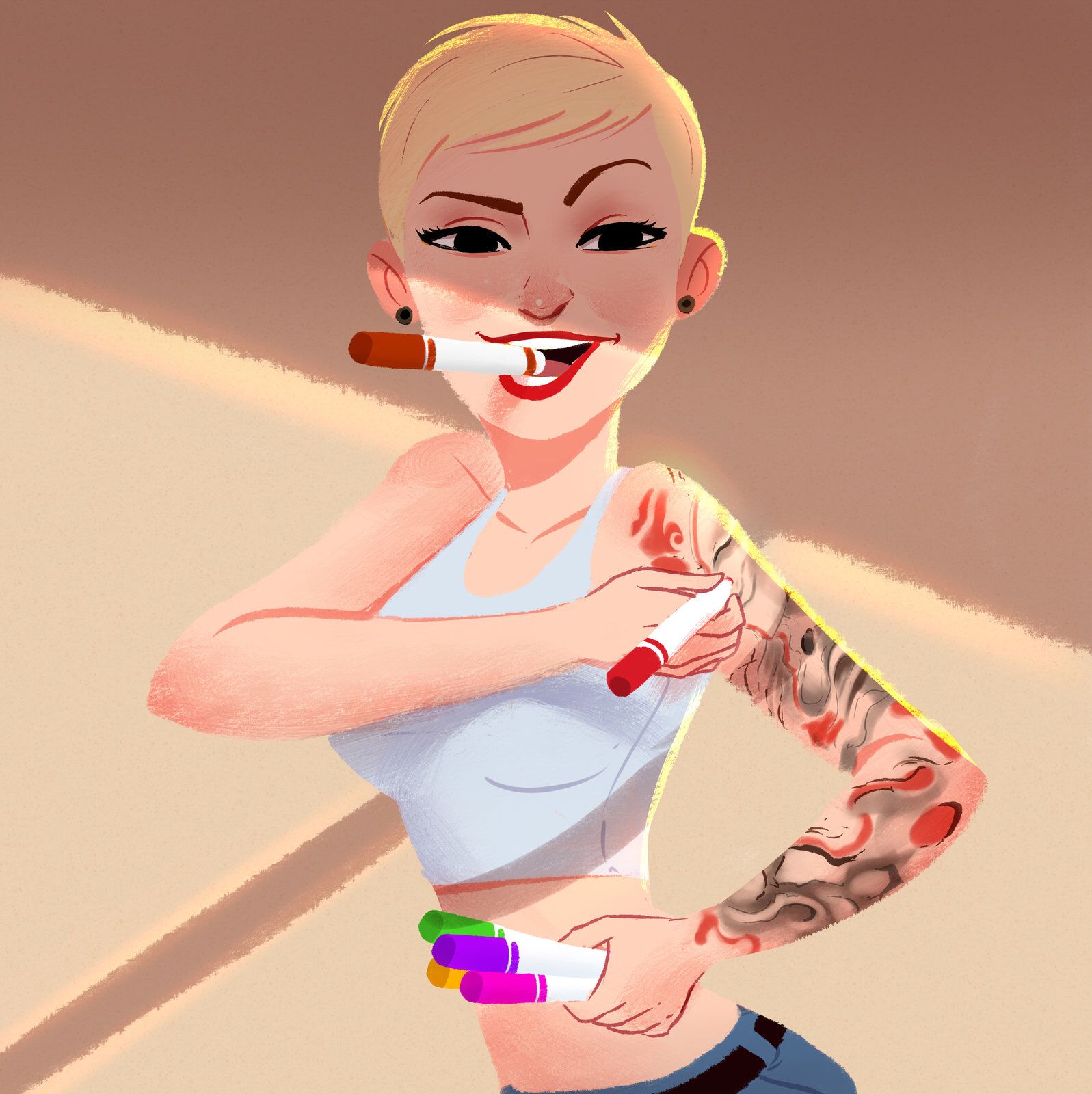 Share Via Artstation Ios App Artstation © 2015 Character Design
