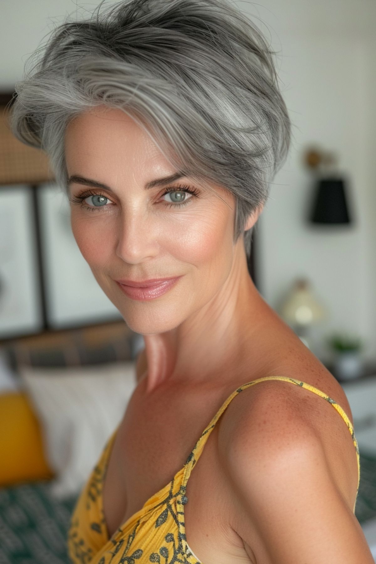 25 Gray Pixie Hairstyles For The Modern Chic Woman In 2024 Pixie Hairstyles Hollywood Hair