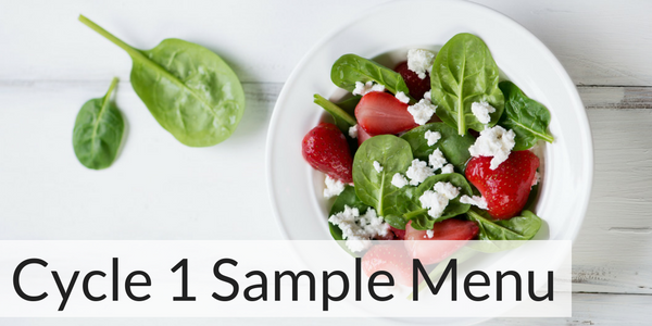 17 Day Diet Blog Sample Menu For Cycle 1 Has A Complete Sample Menu For One Day Of Cycle 1 Of