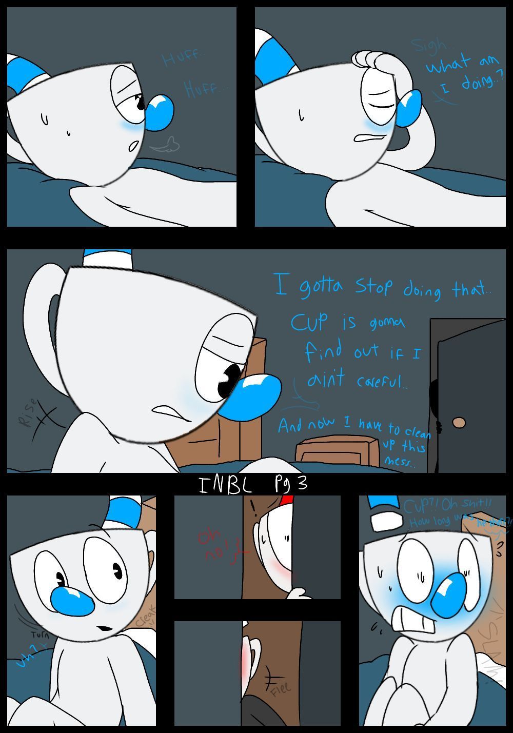 Comics Cupcest In 2021 Mugman X Cuphead Character Ani