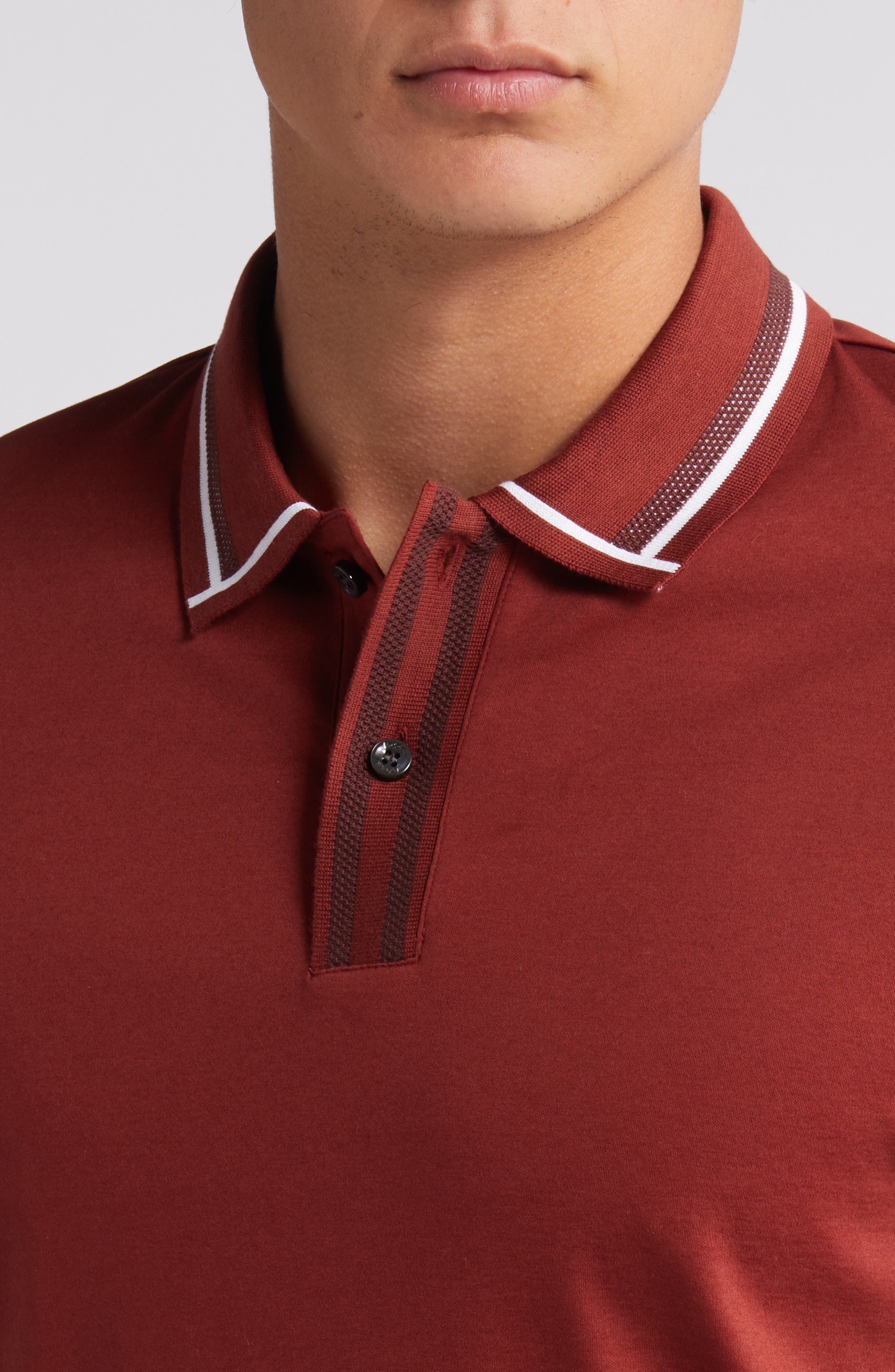 Boss Phillipson Cotton Polo Nordstrom In 2024 Polo T Shirt Design