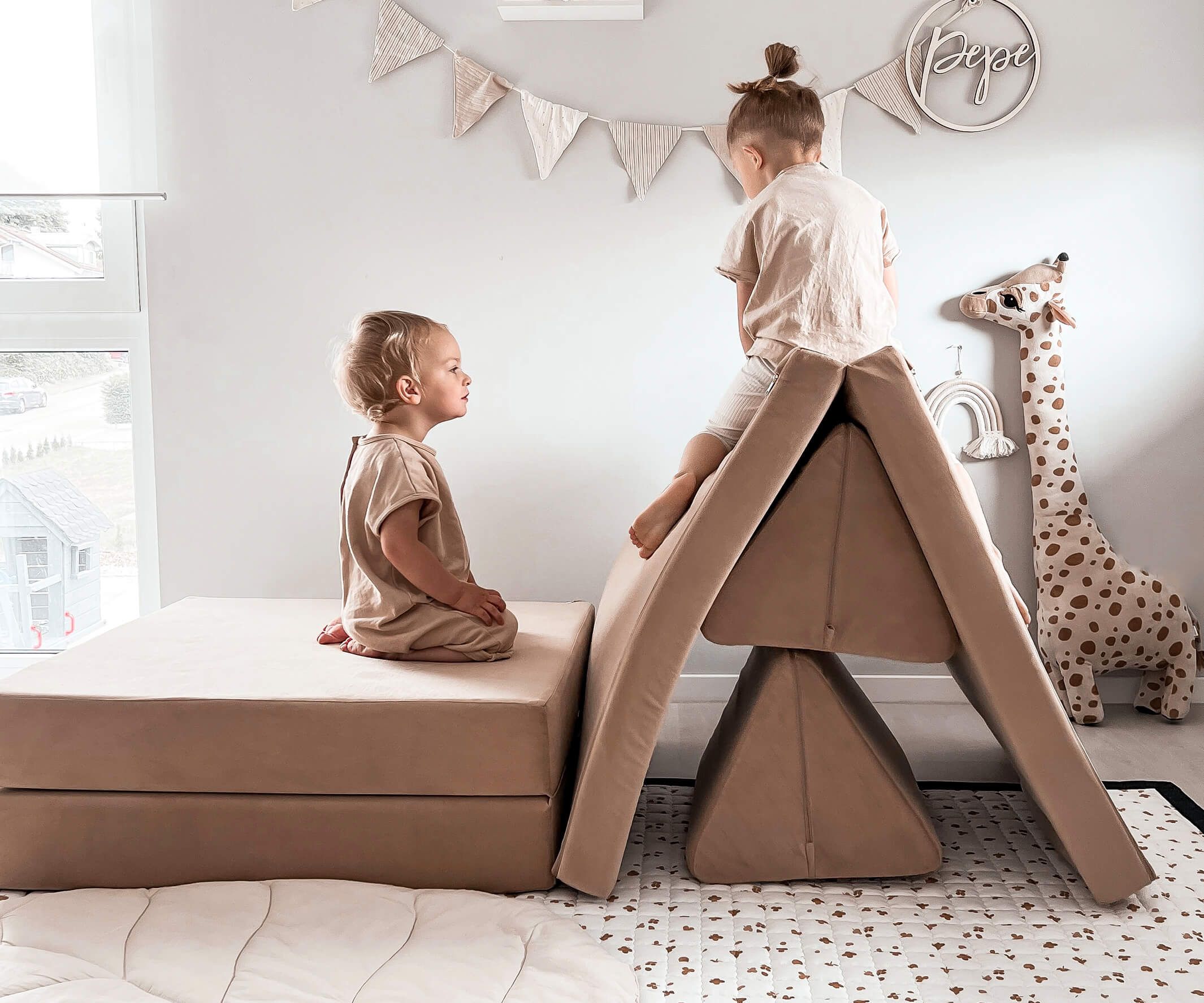 Funzy - the infinitely modular play sofa for children | Kids furniture ... Funzy - the infinitely modular play sofa for children | Kids furniture ...