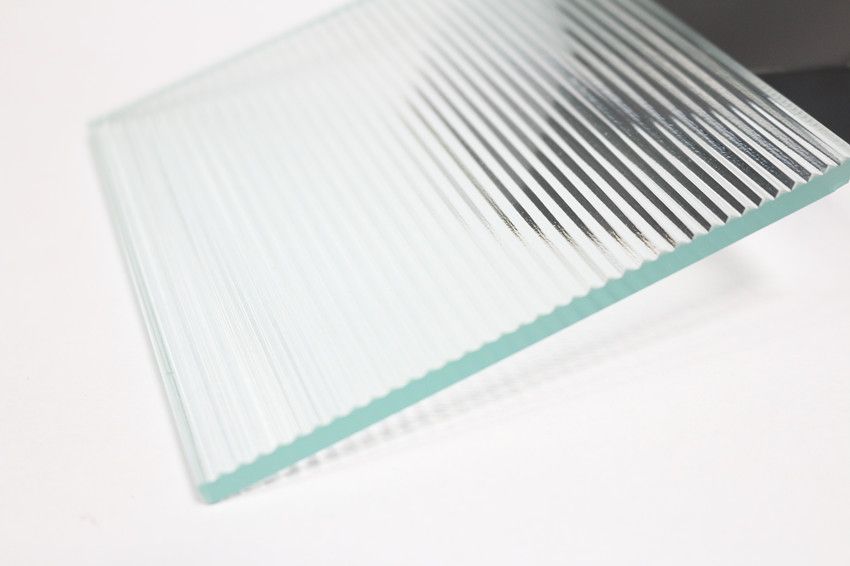 Narrow Reeded Glass Reededglass Ribbedglass Patternedglass Texturedglass Homedecor