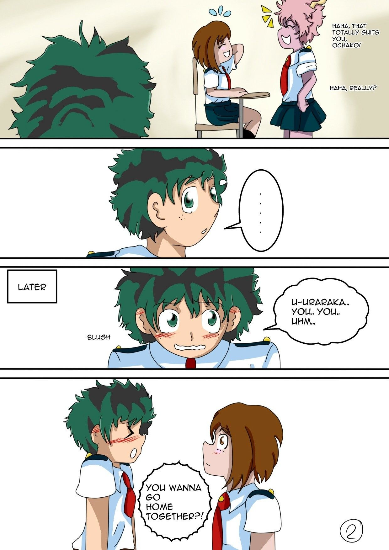 Pin By Vithyea Nou Sok On Bnha Izuku X Ochaco My Hero Anime My Hero Academia